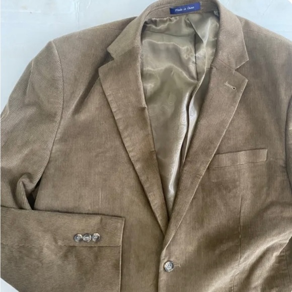Alan Flusser | Suits & Blazers | Mens Alan Flusser Brown Corduroy ...